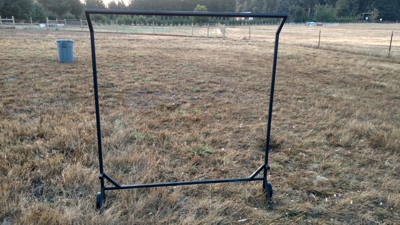 Chicken Tractor Dolly Build – Red Alpha Farms